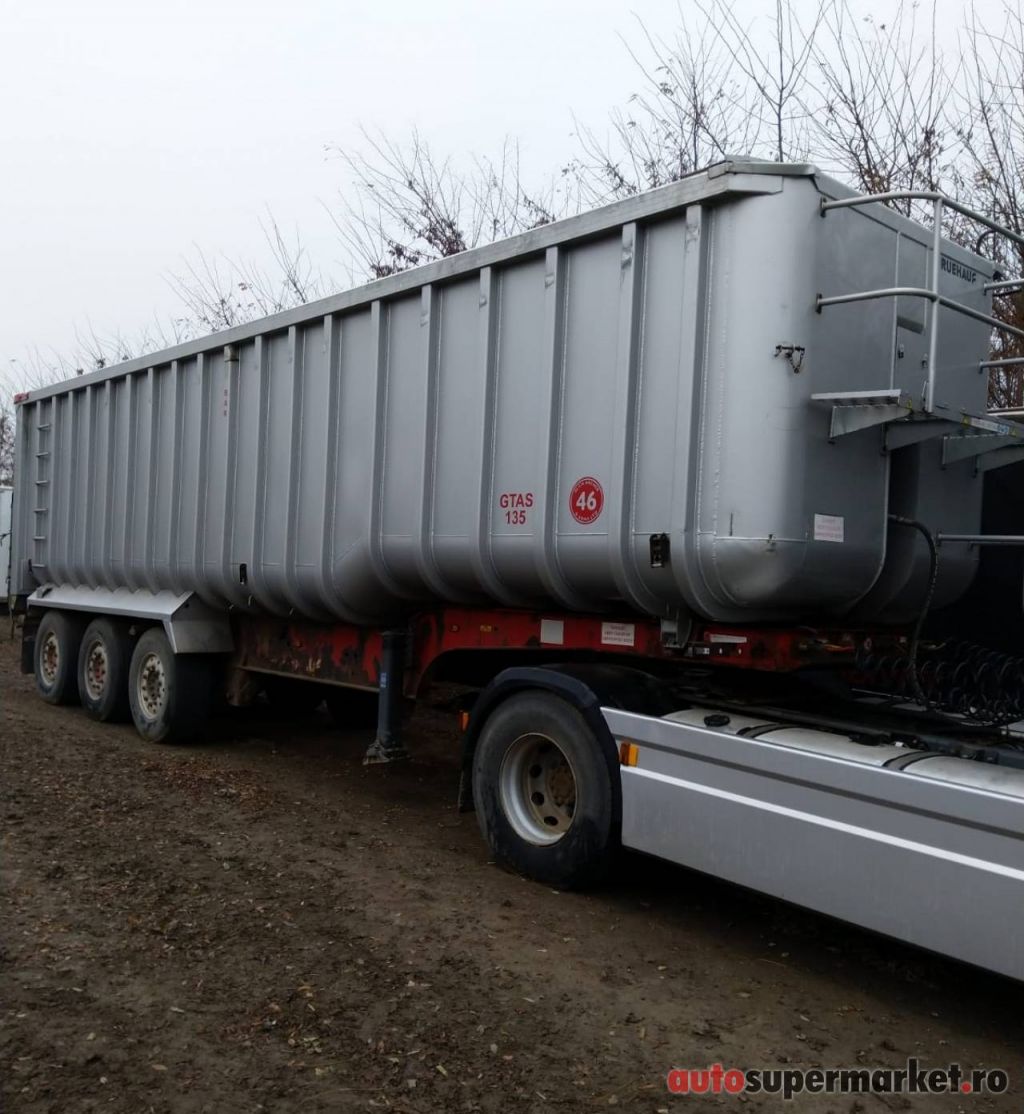 Anunt remorci, semiremorci SEMIREMORCA FRUEHAUF Basculabila cereale ...
