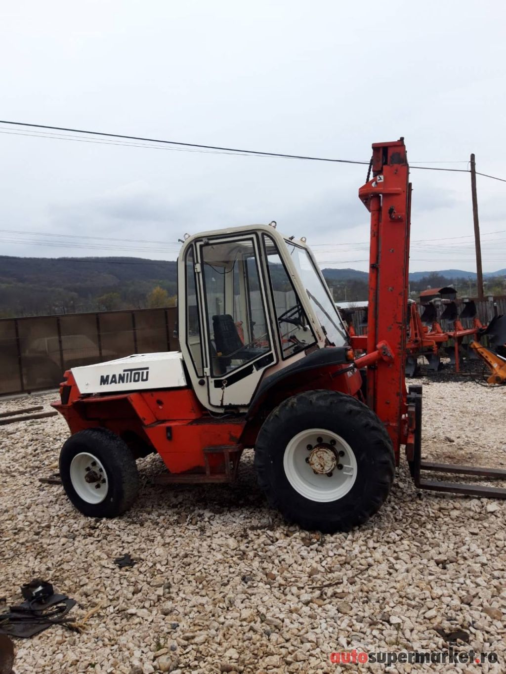 Anunt utilaje de constructii STIVUITOR MANITOU - Arges, Pitesti ...