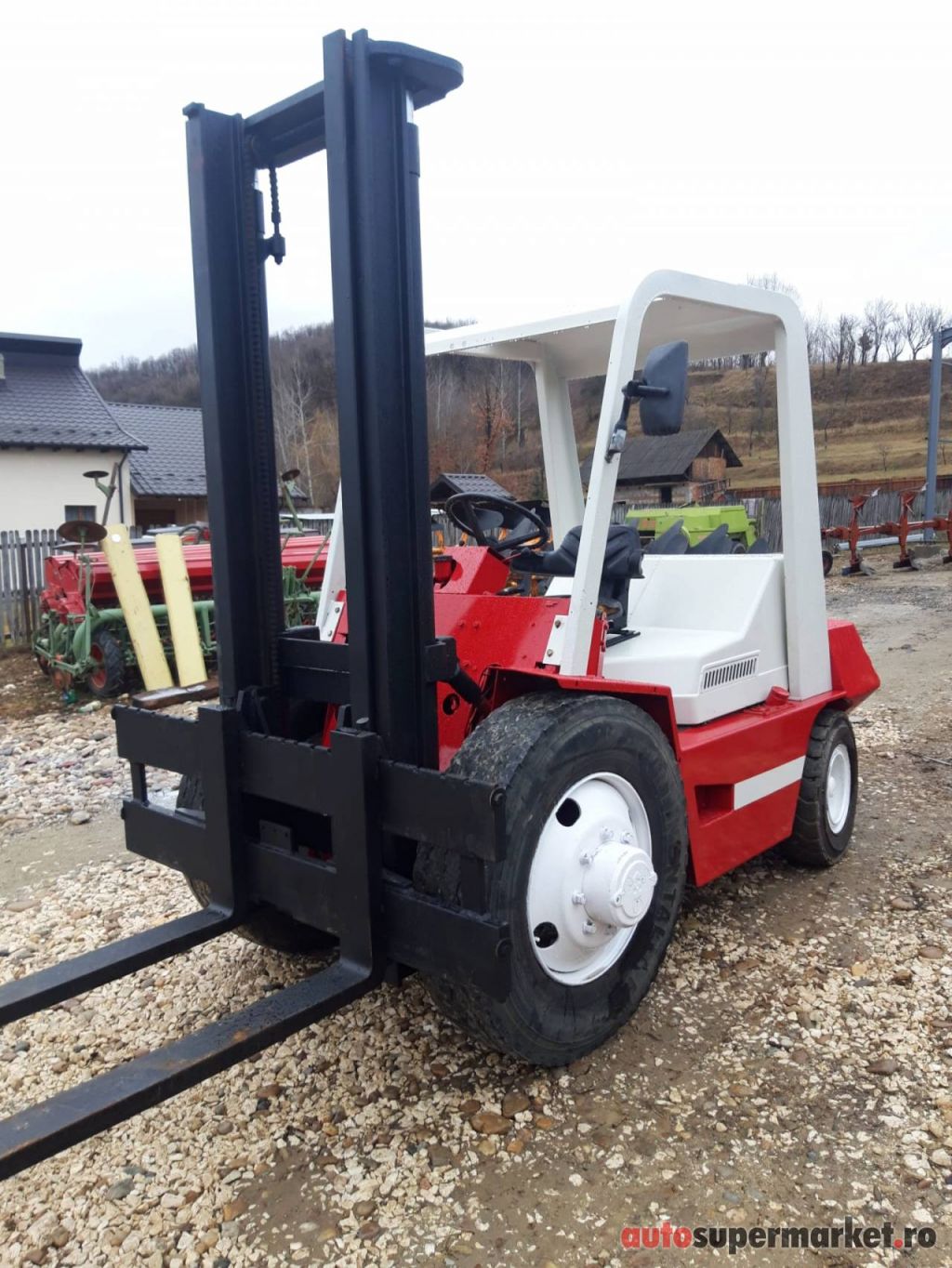 Anunt utilaje de constructii STIVUITOR MANITOU - Arges, Pitesti ...
