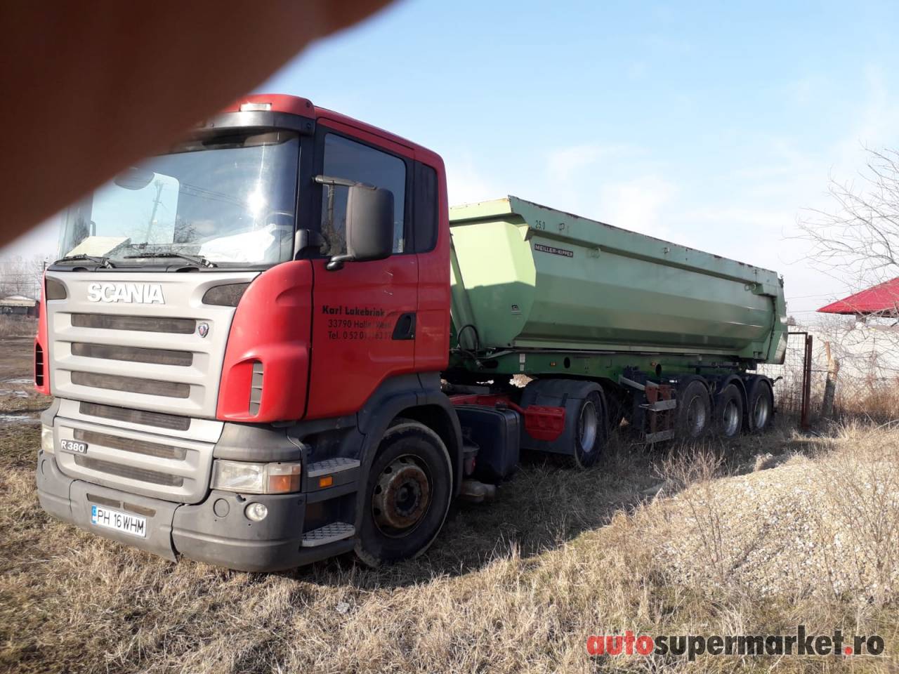 Anunt remorci, semiremorci SEMIREMORCA MEILLER - Prahova, Ploiesti ...