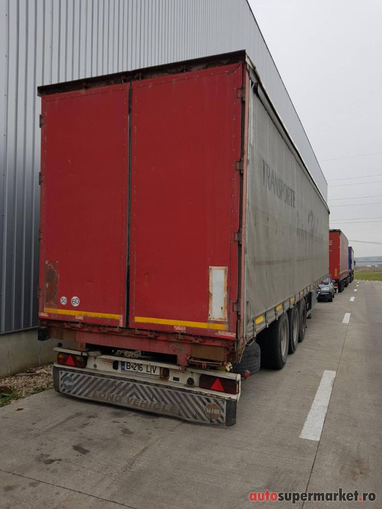 Anunt remorci, semiremorci SEMIREMORCA KRONE - Bucuresti ...