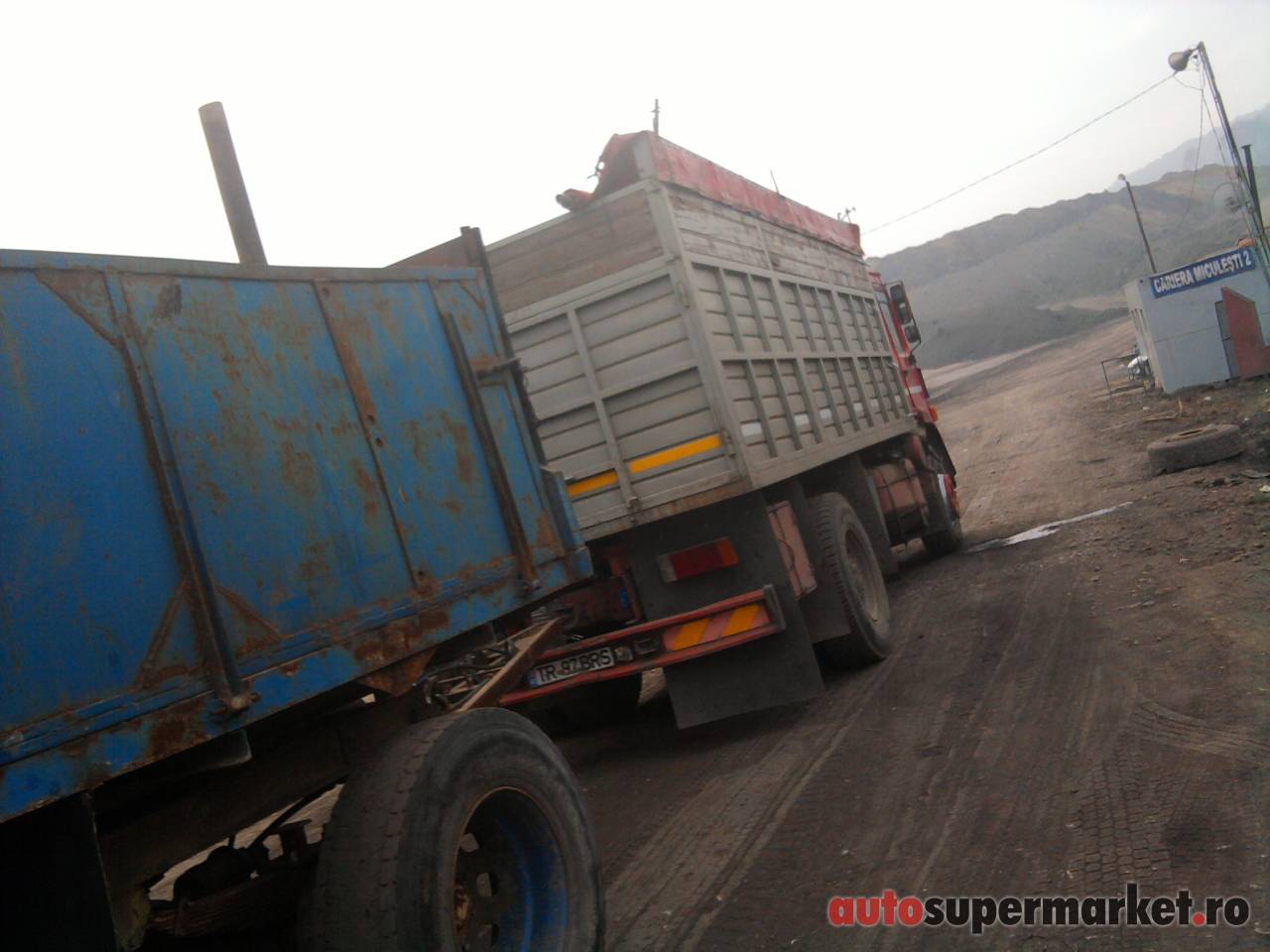 Anunt camioane ROMAN DIESEL 16.260 roman diesel bena basculanta cereale ...