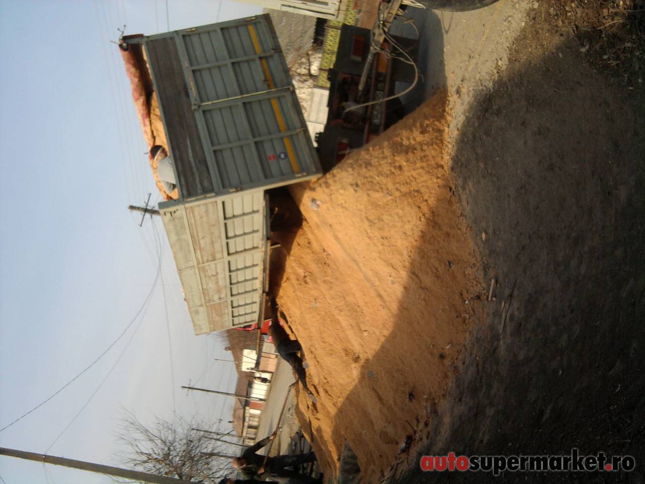 Anunt camioane ROMAN DIESEL 16.260 roman diesel bena basculanta cereale ...