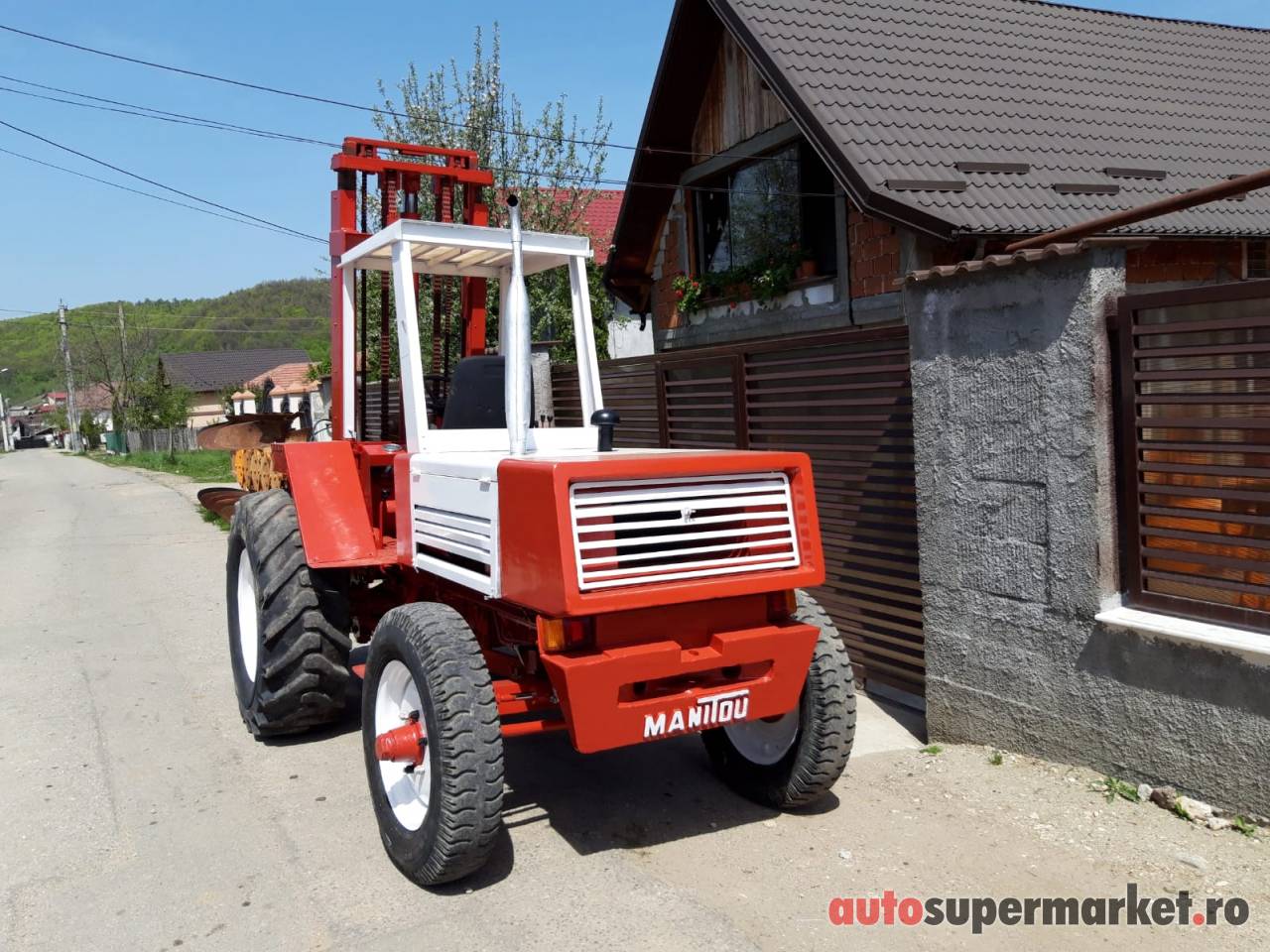Anunt utilaje de constructii STIVUITOR MANITOU MB25 - Arges, Pitesti ...