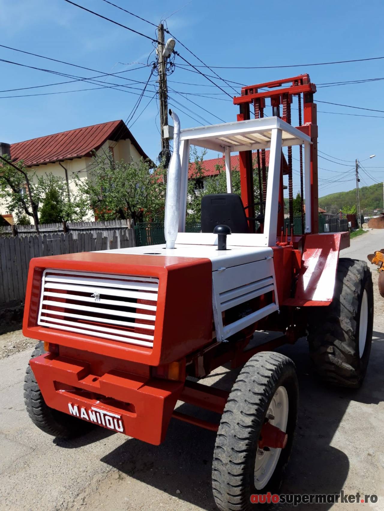 Anunt utilaje de constructii STIVUITOR MANITOU MB25 - Arges, Pitesti ...
