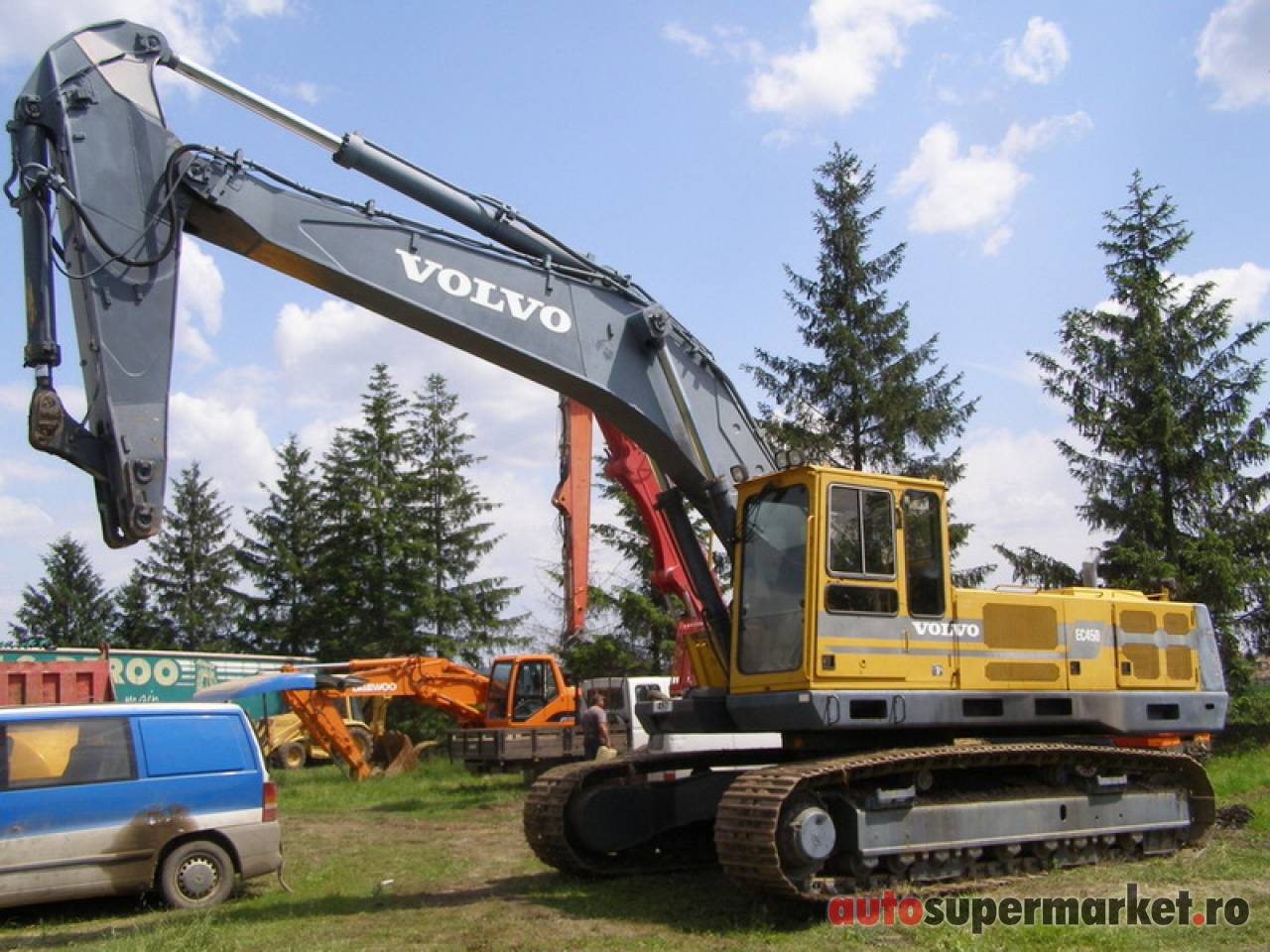 Anunt utilaje de constructii EXCAVATOR VOLVO EC 450 - Cluj, Luna ...