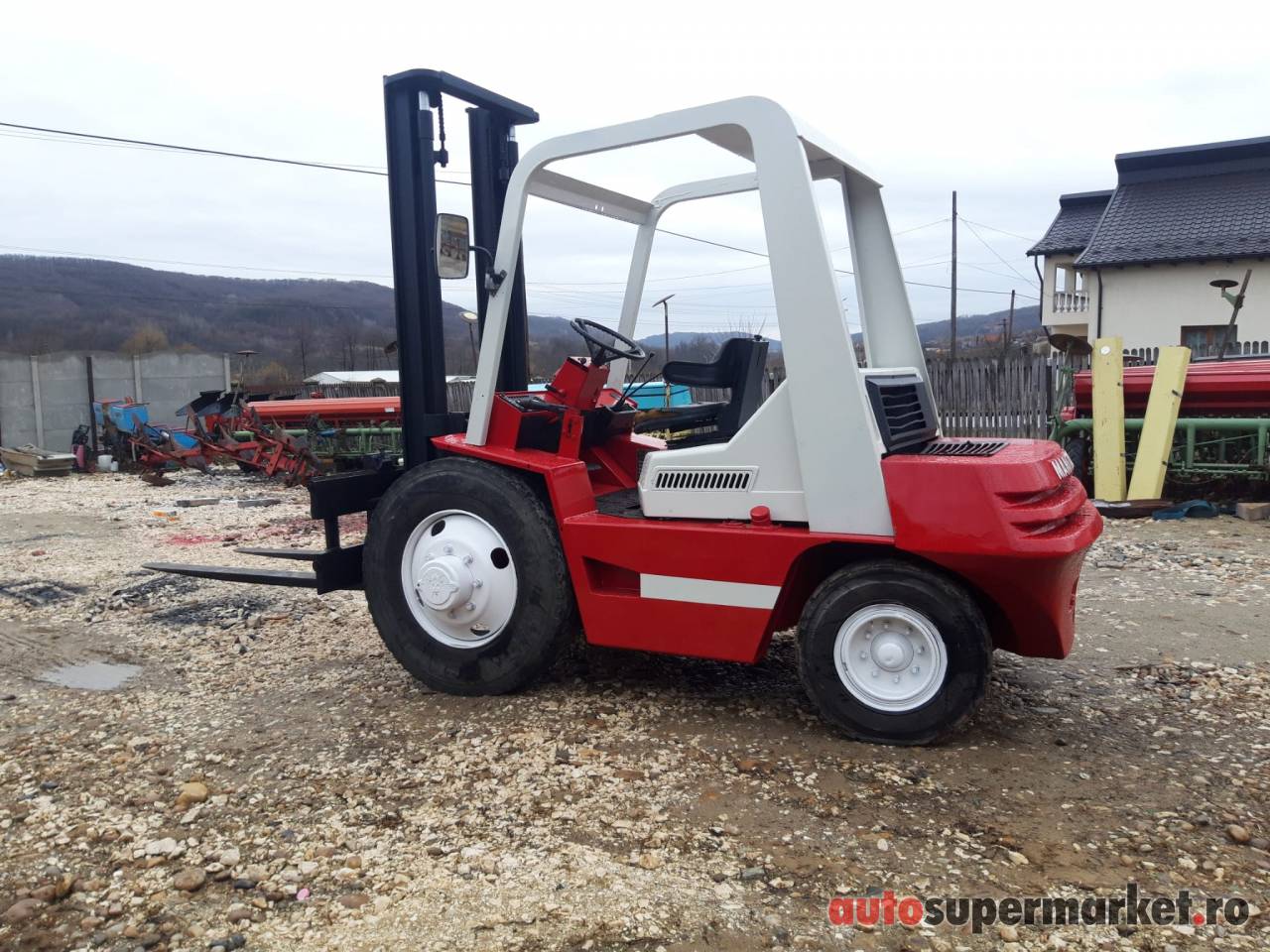 Anunt utilaje de constructii STIVUITOR MANITOU - Arges, Pitesti ...